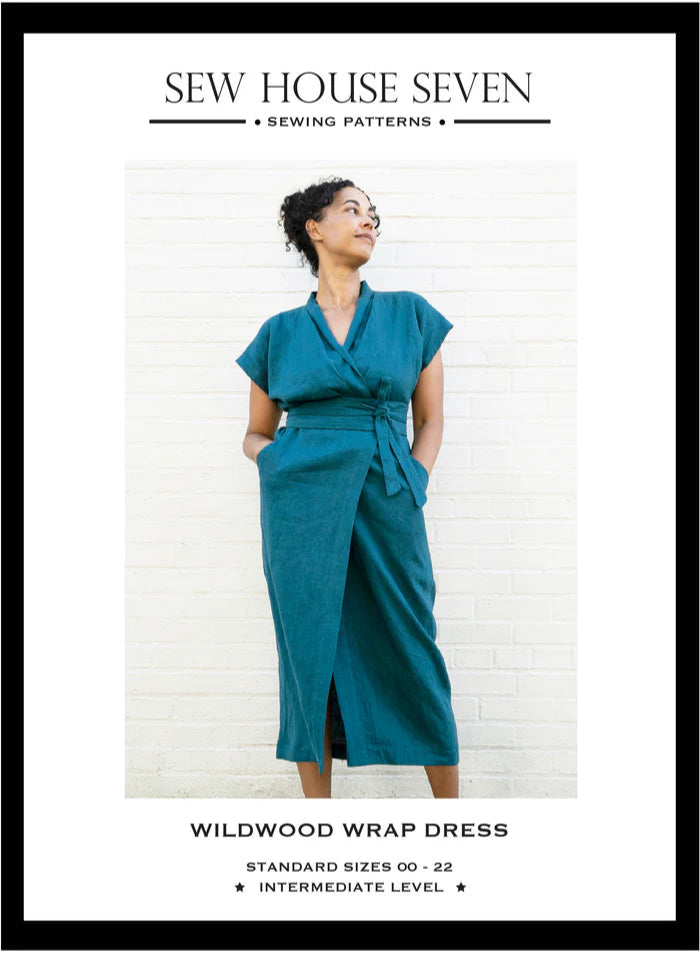 Wildwood Wrap Dress - Sew House Seven – Weft And Warp