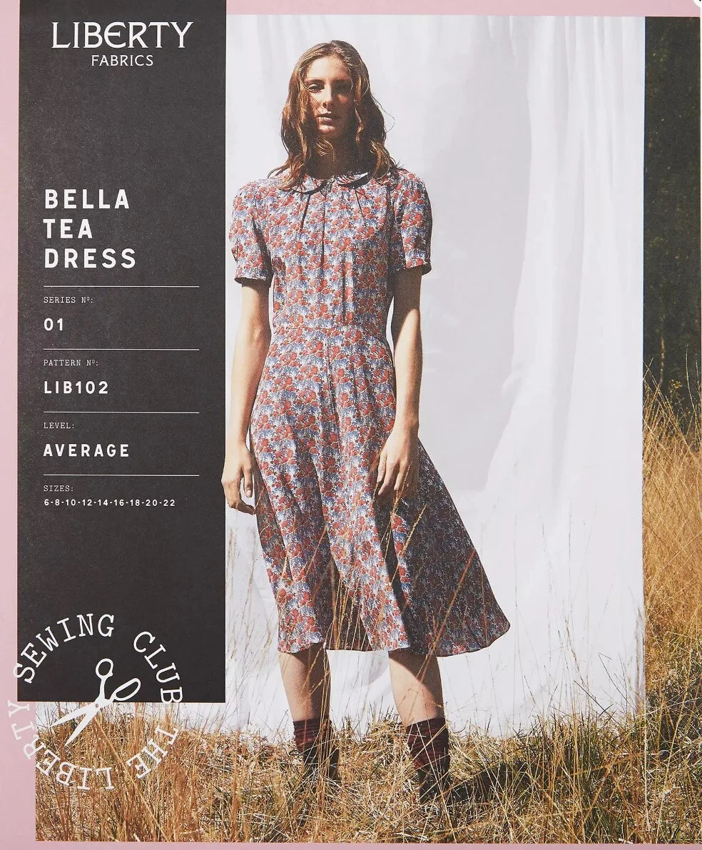 Bella Tea Dress - Liberty – Weft And Warp